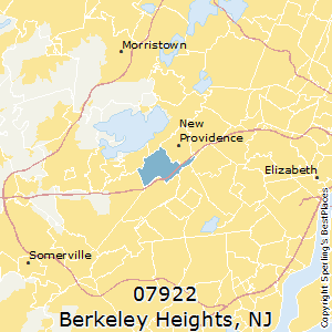 Berkeley Heights (zip 07922), NJ